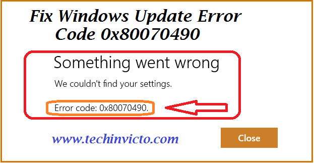 Fix Windows Update Error Code 0x80070490 - Sure shot 5 methods ... Fix Windows Update Error Code 0x80070490 - Sure shot 5 methods ...